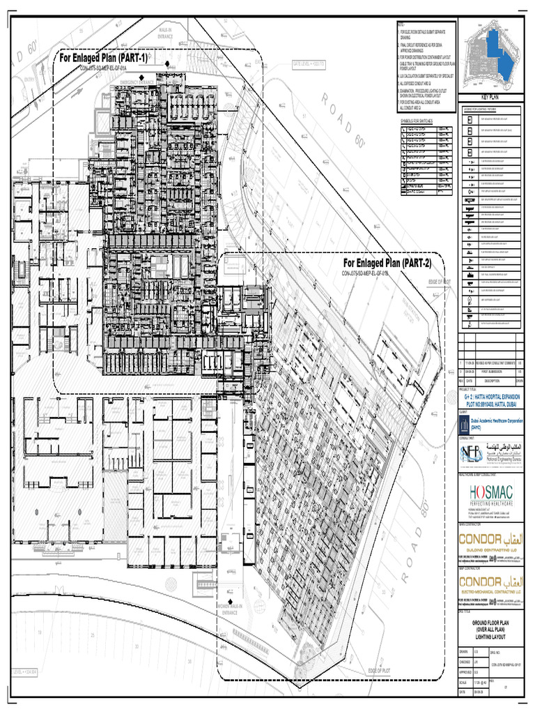 Ground Floor Lighting Layout-Keyplan | PDF