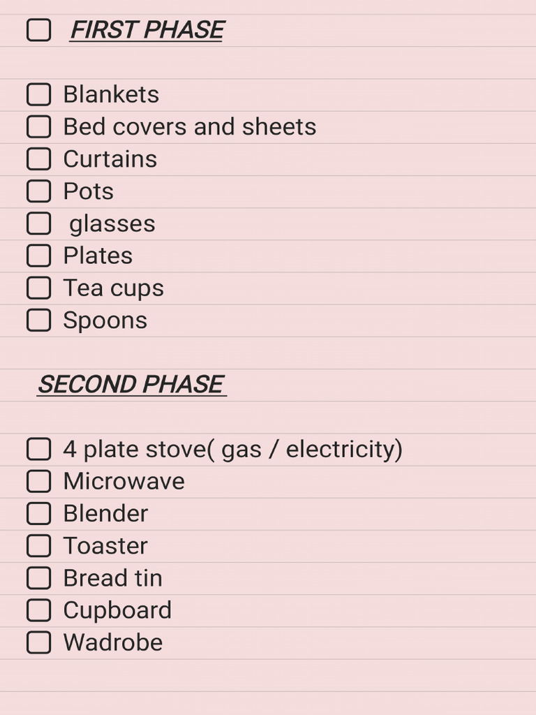 Mommy's Check List - 241021 - 184314 | PDF