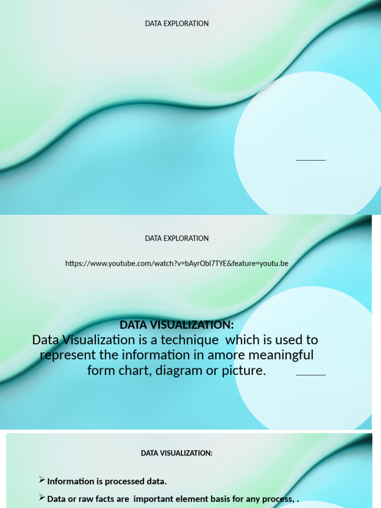 DATA Visualization | PDF