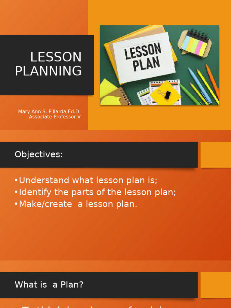Essential Guide to Lesson Planning | PDF | Lesson Plan | Teachers
