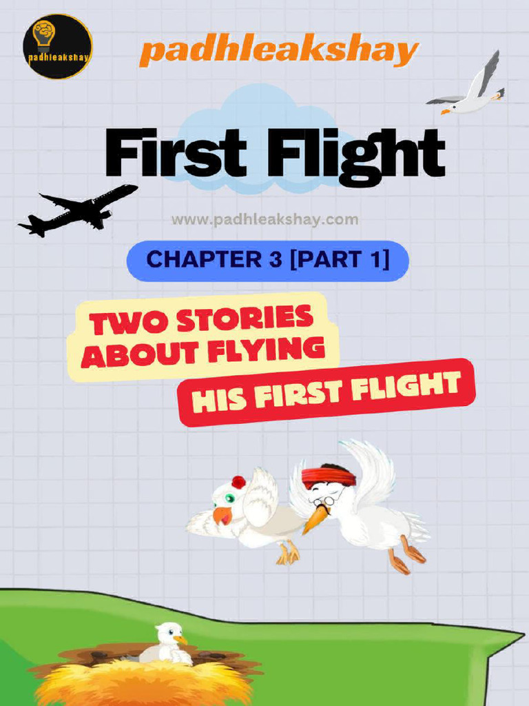 His First Flight | PDF