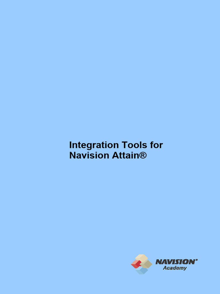 Integration Tools for Navision Attain | PDF | Microsoft Access ...