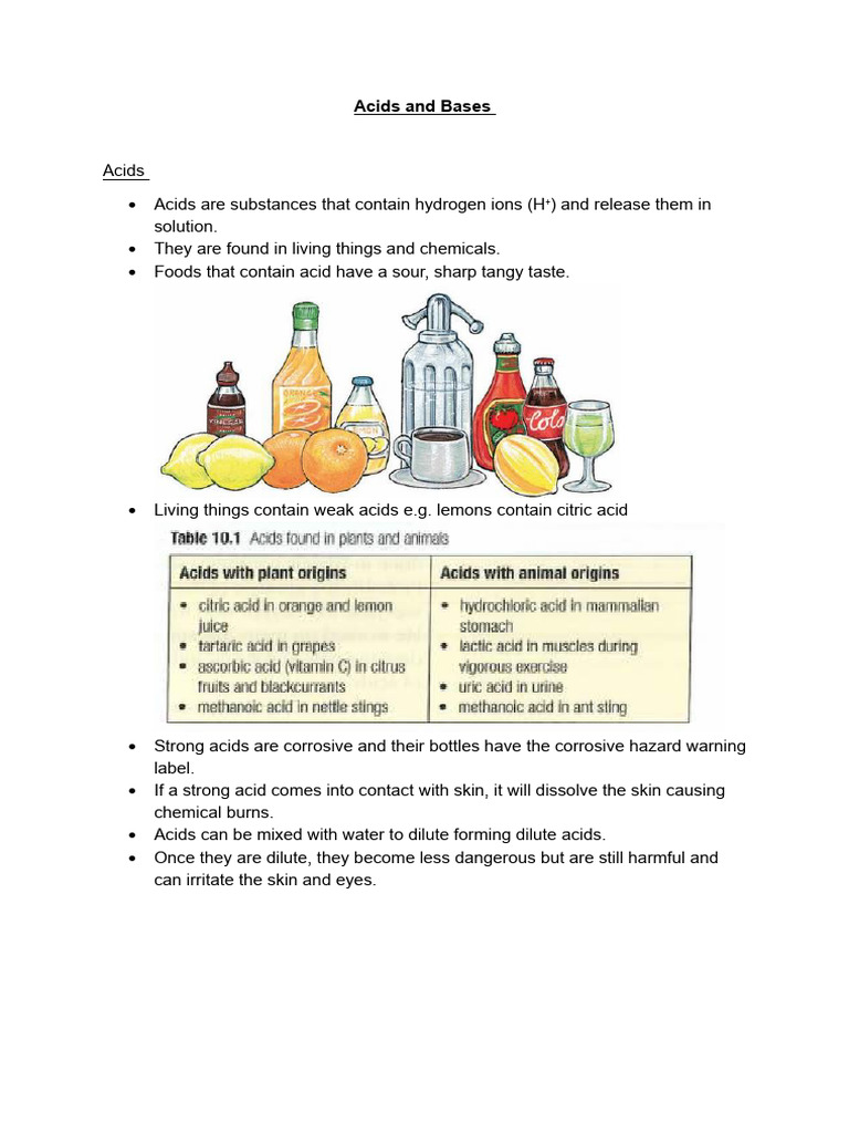 Understanding Acids, Bases, and pH | PDF | Hydroxide | Acid