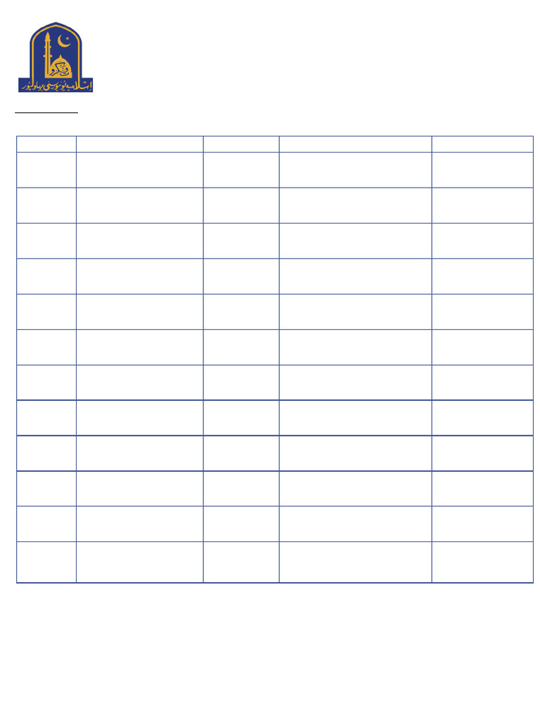 ADP Date Sheet Combined Mid & Final Term Exam. Summer 2025 | PDF ...