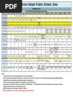 Annual Exam 2024-25 Time Table | PDF