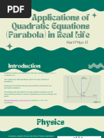 Real-Life Applications of Polynomials | PDF