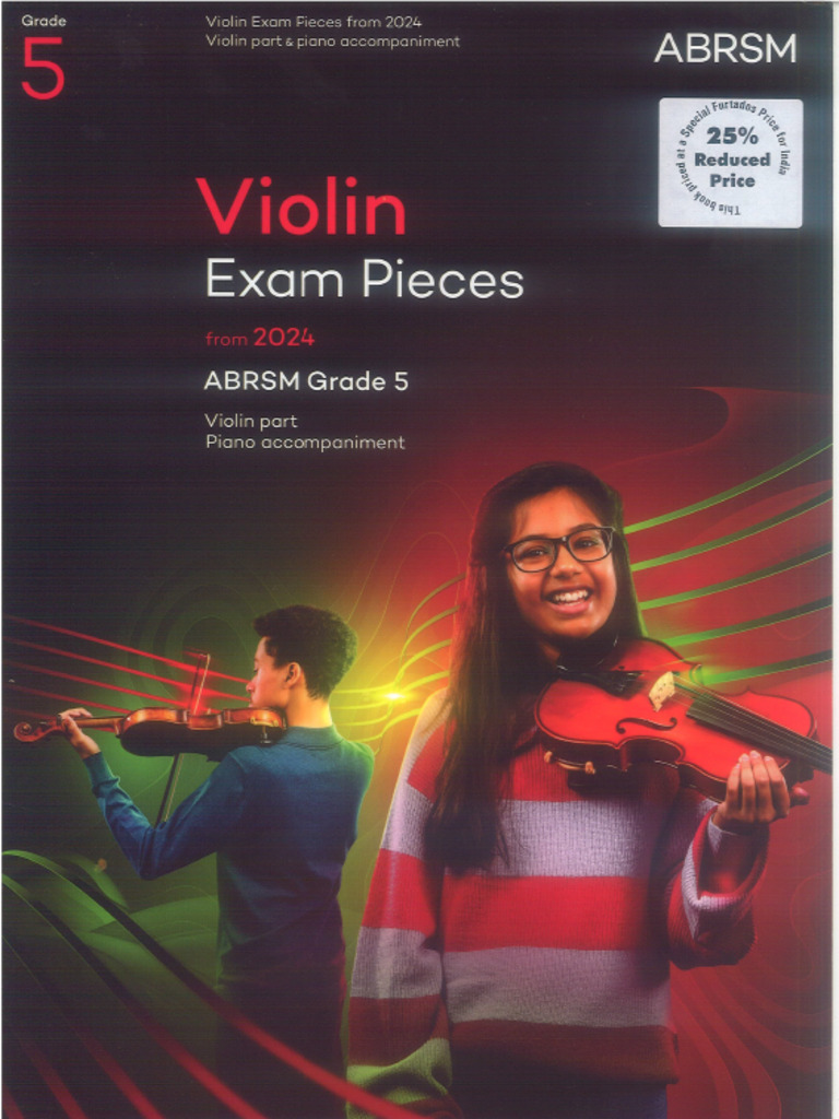 ABRSM Violin Grade 5 2025 From 2024 Violin Part | PDF