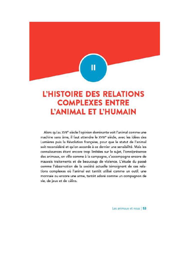 Définition de La Condition Animale 180925 | PDF