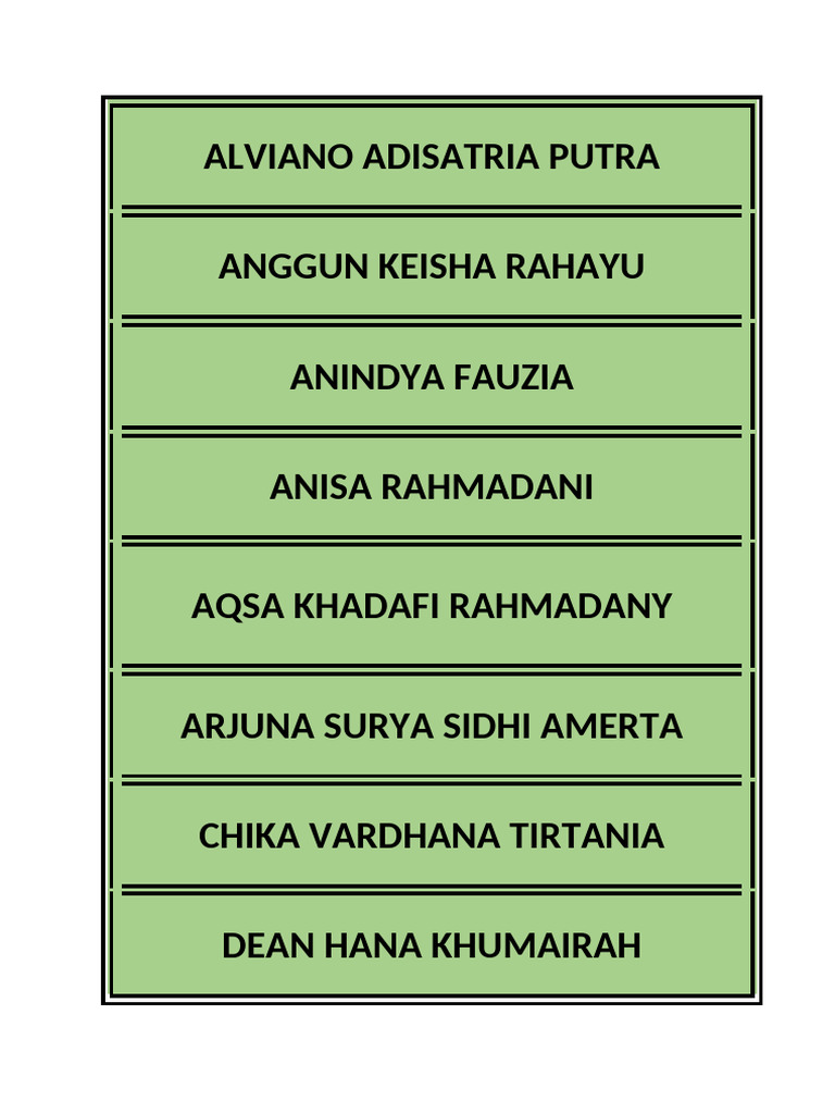 Nama | PDF