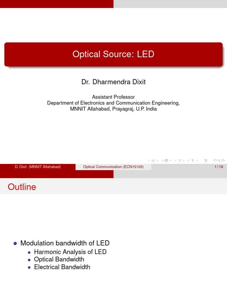 LED_Part_3 | PDF | Bandwidth (Signal Processing) | Light