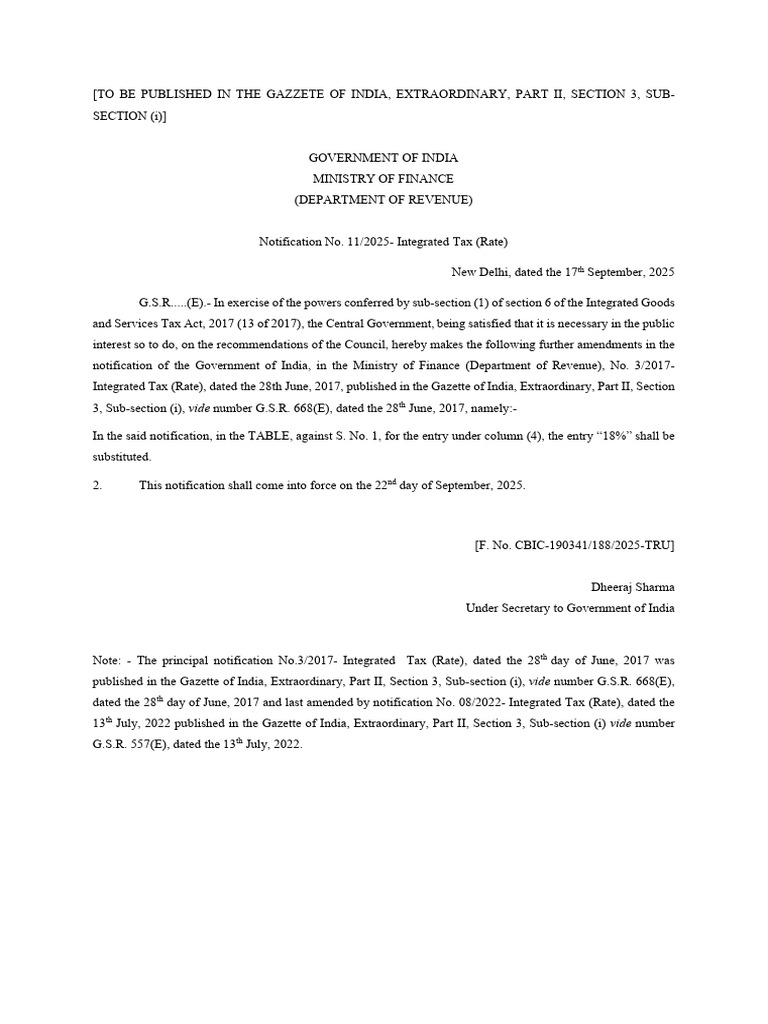 11-2025-ITR-Eng. 112025 - Integrated Tax (Rate) - Seeks To Amend ...