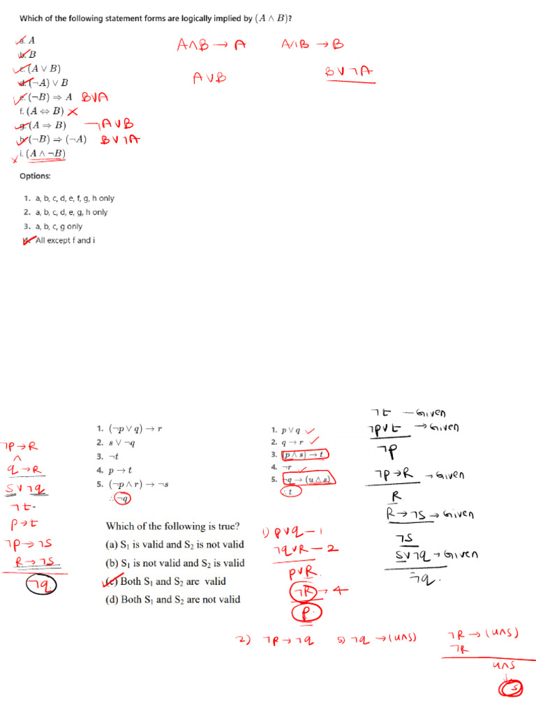 LOGIC DPP3 Solution | PDF