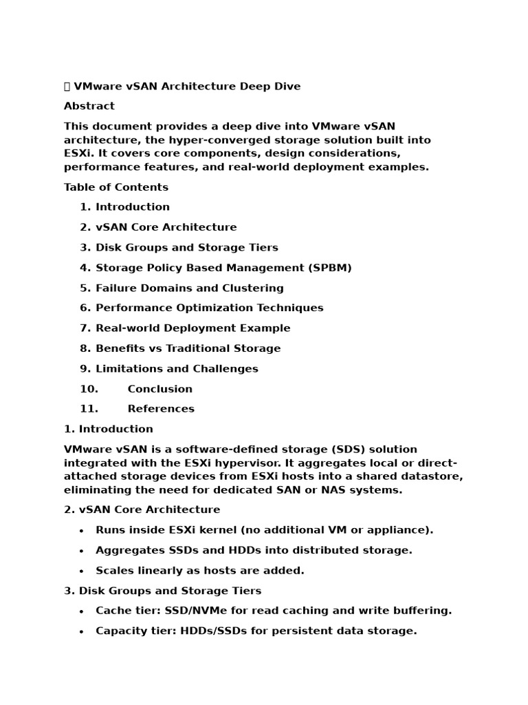 Vmware Vsan NSX SRM | PDF | Computer Data Storage | Solid State Drive