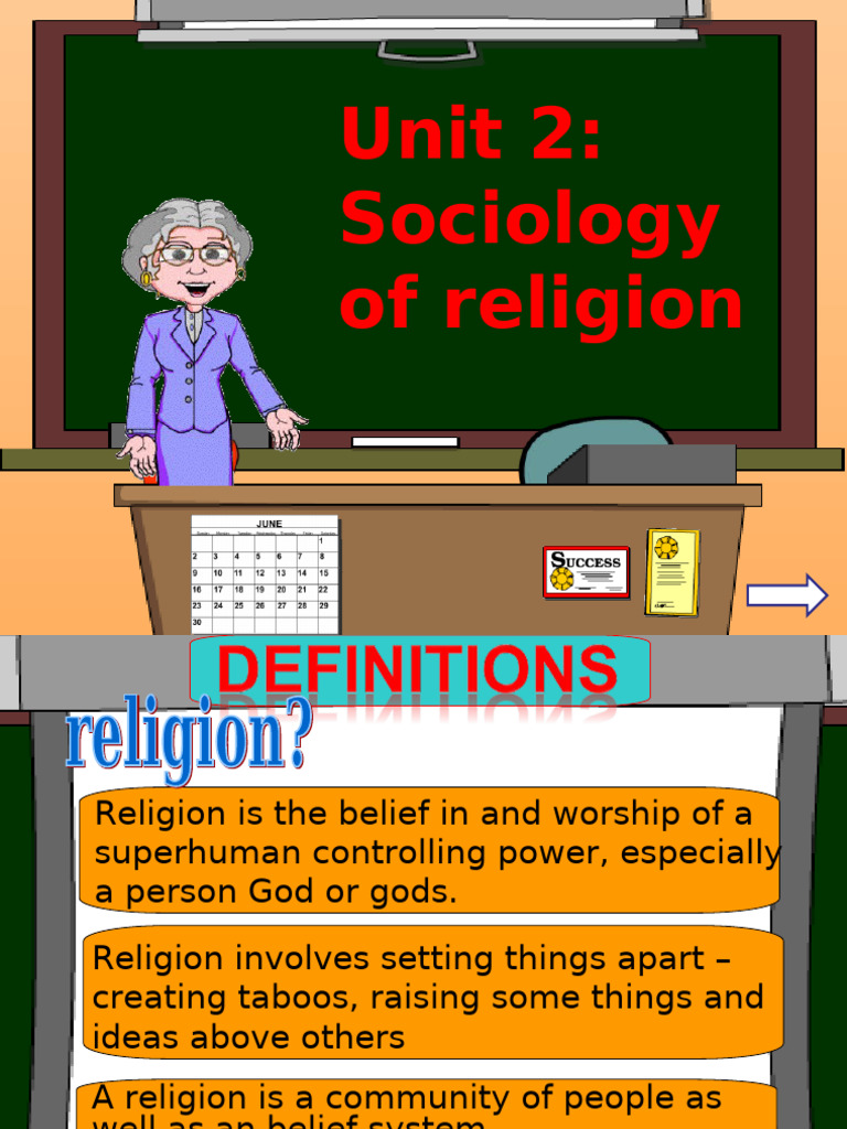 Sociology of Religion: Key Concepts | PDF | Sociology | Émile Durkheim