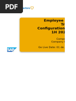 Event Derivation in SuccessFactors EC | PDF