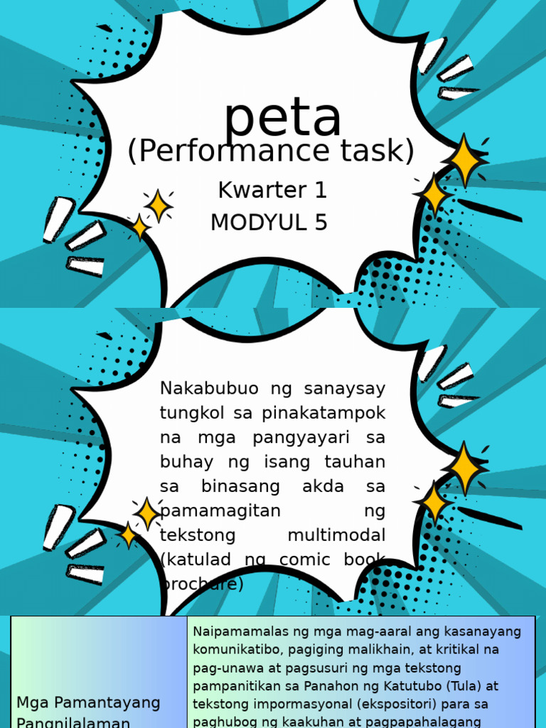 Filipino 7 Perforfance Task | PDF