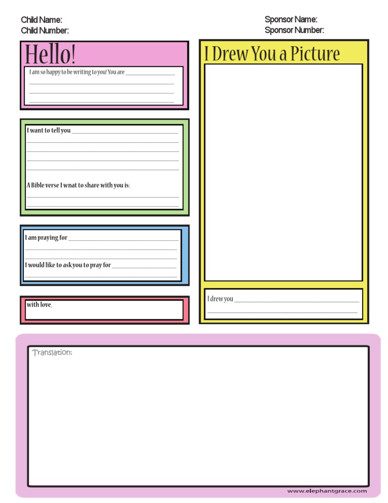 Drawing Template | PDF