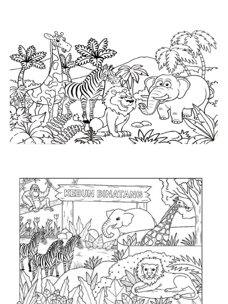 Sketsa Zoo | PDF