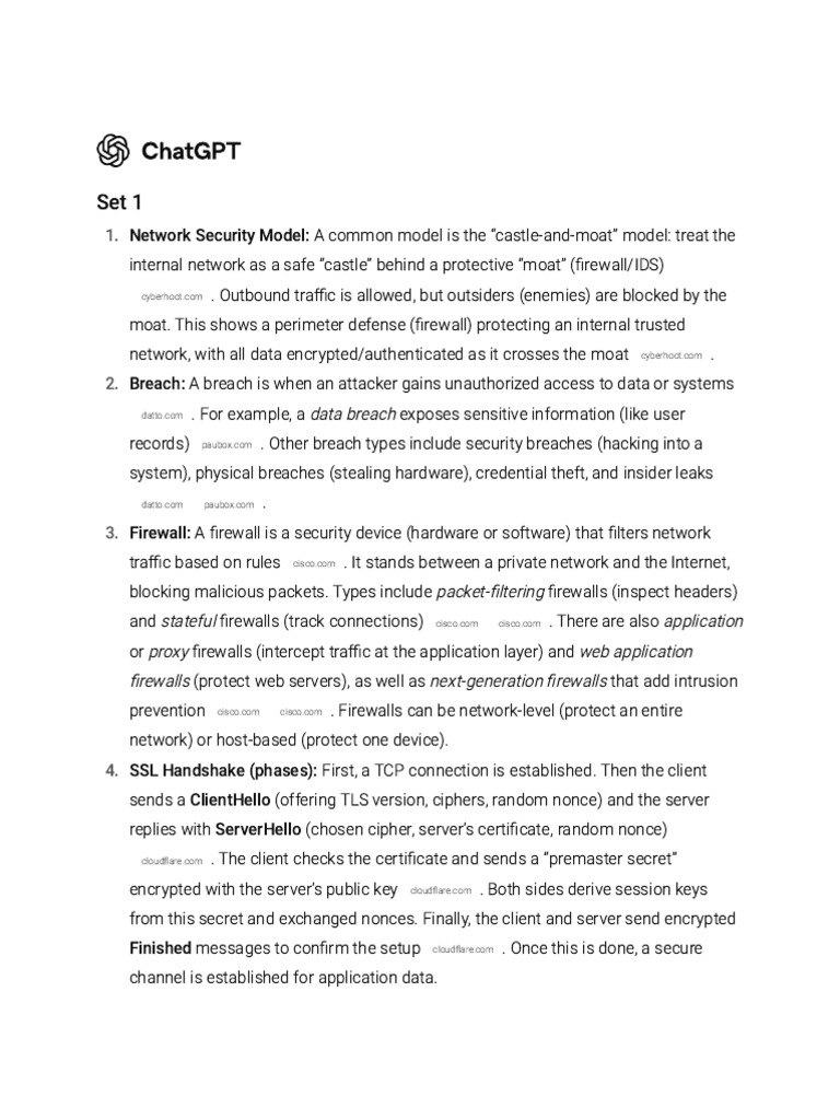 ChatGPT - Shared Content | PDF | Transport Layer Security | Encryption