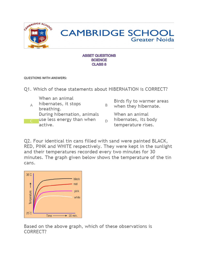 Asset Questions With Answers c8 | PDF