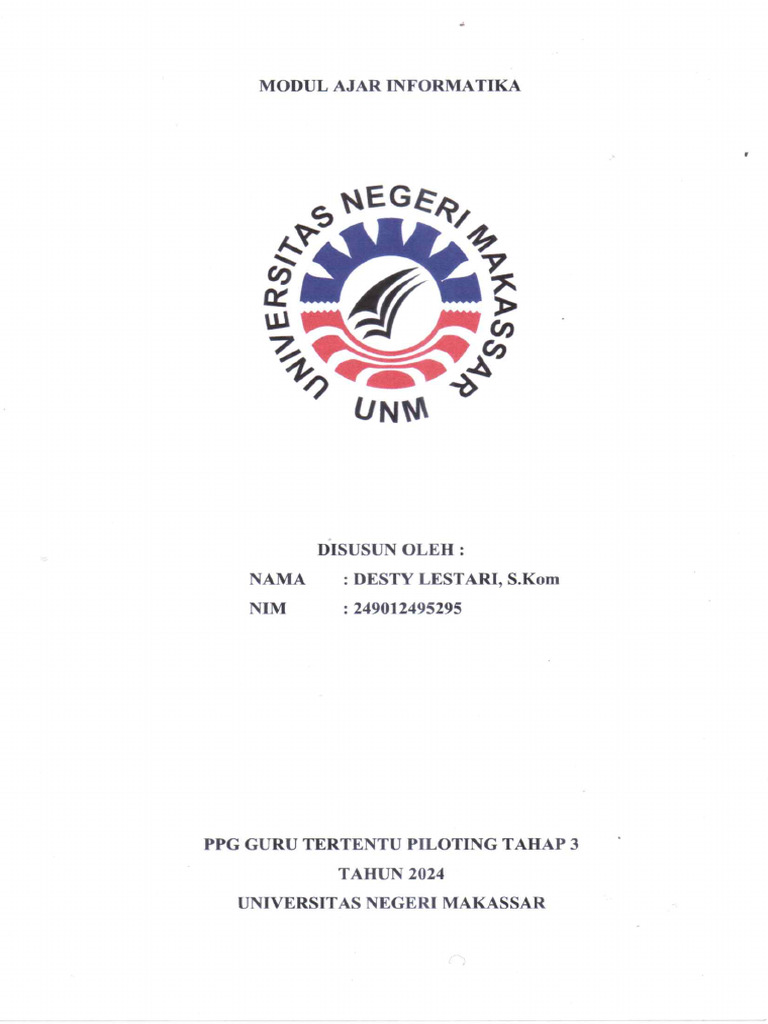 Modul Ajar Fix | PDF