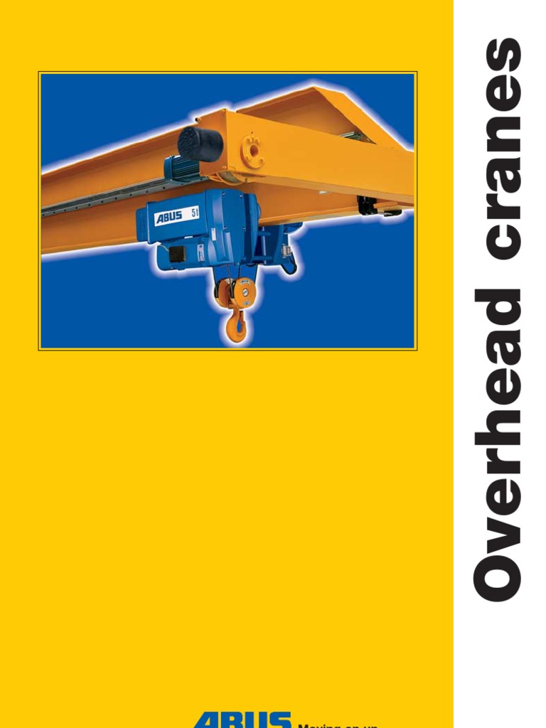 ABUS Cranes: Versatile Lifting Solutions | PDF | Crane (Machine) | Switch