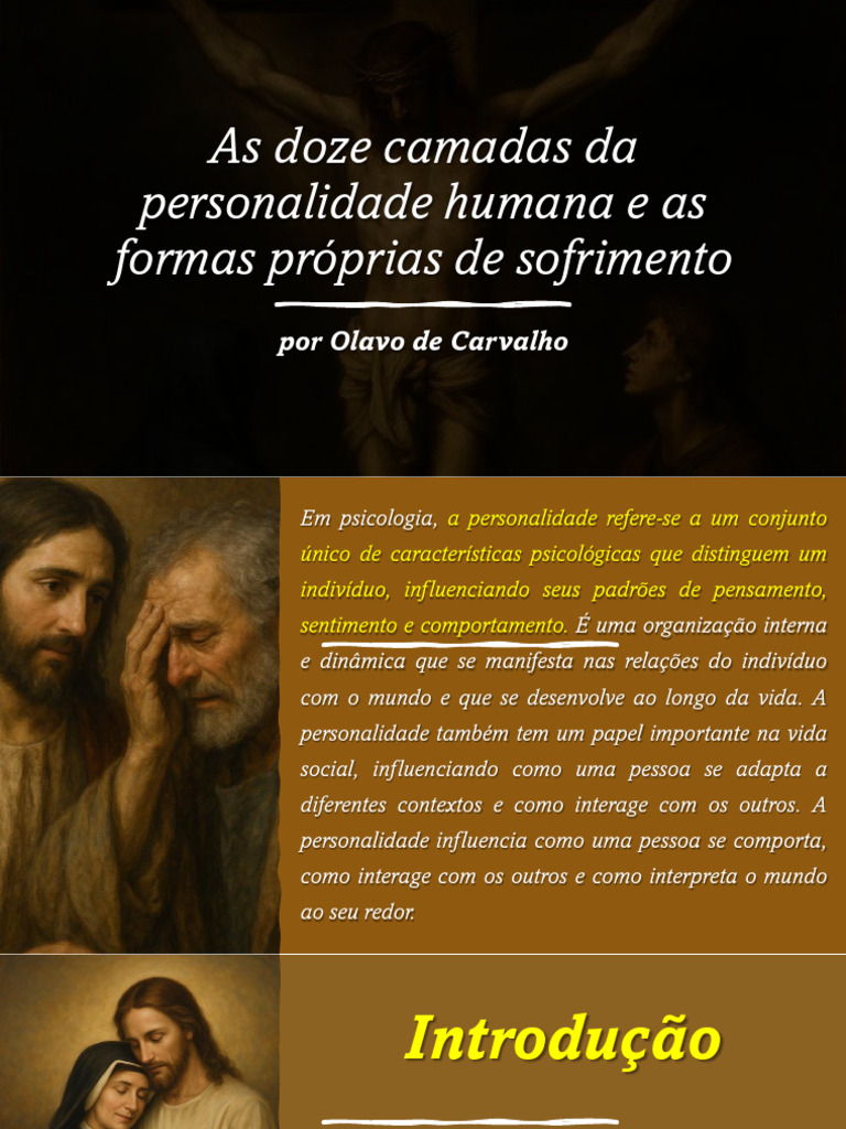 Camadas da Personalidade e Sofrimento | PDF | Aprendizado | Psicologia