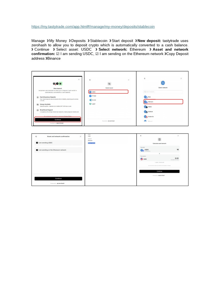 Manual de Transferencia Stablecoin | PDF