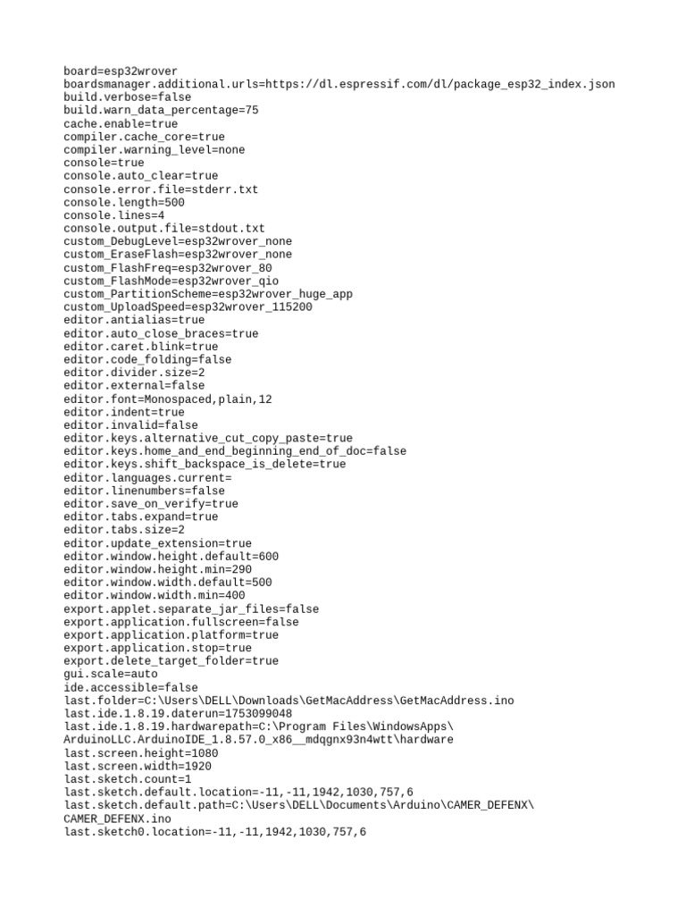 preferences | PDF | Software | Computing