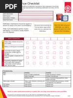 Defibrillator Checklist | PDF