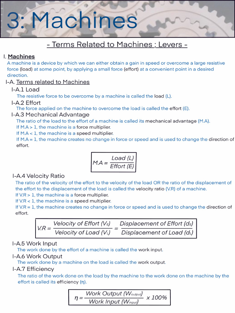Phy 3 Machines Pdf