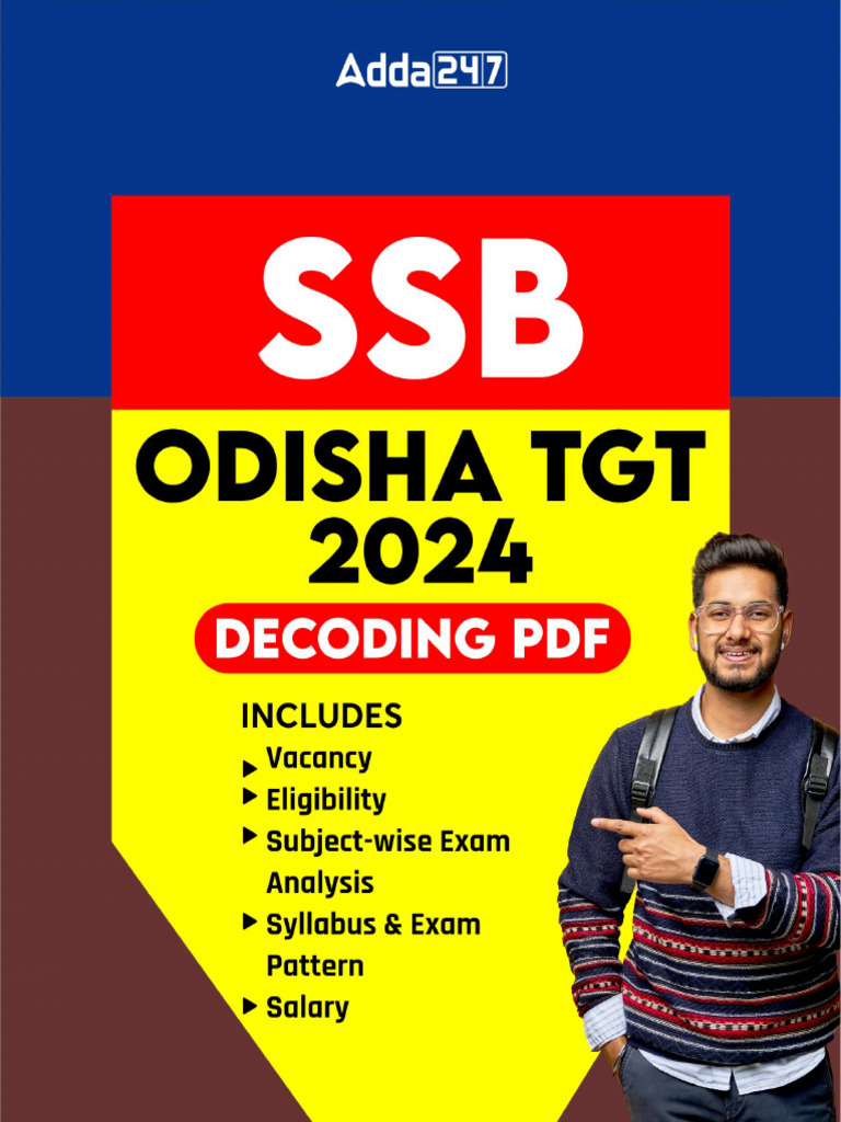 SSB Odisha TGT 2024 Decoding PDF | PDF | Vocational Education ...