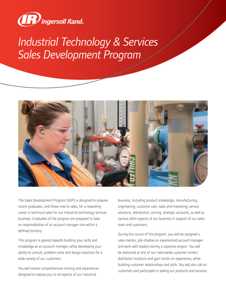 Ingersoll Rand Sales Development Program | PDF | Cognition