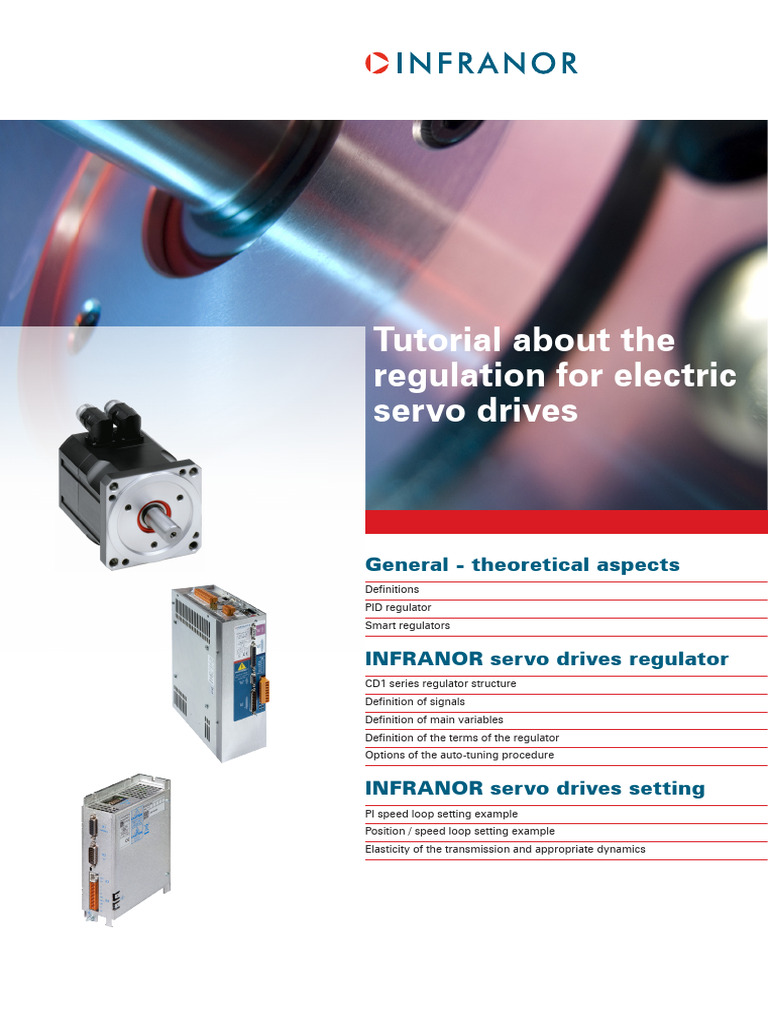 Electric Servo Drives Regulation Guide | PDF | Control Theory ...