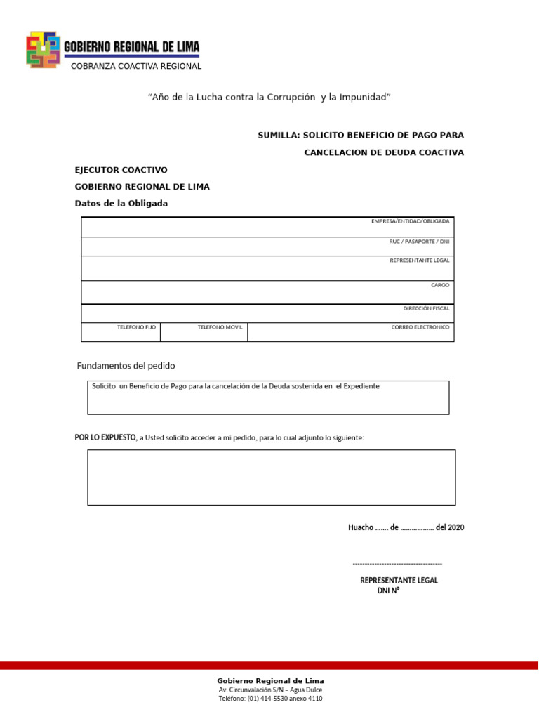 Solicitud Simple | PDF