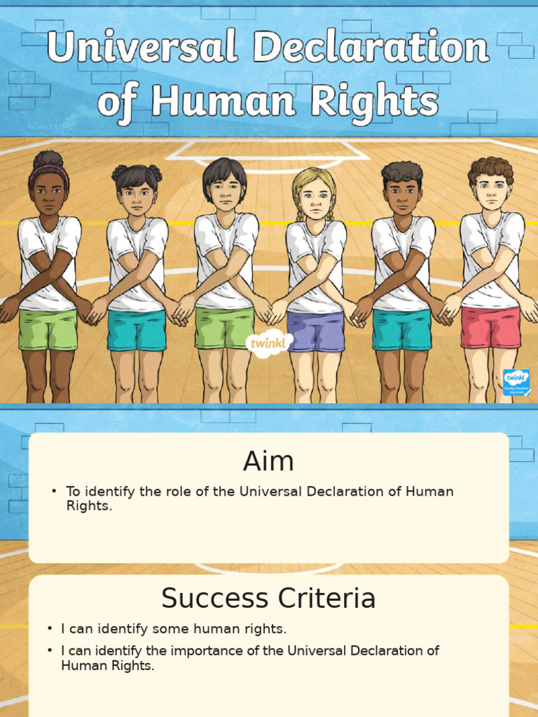 Roi2 T 255252 Universal Declaration of Human Rights Powerpoint | PDF ...