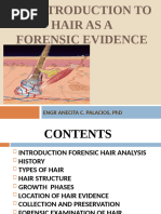 Forensic Hair Evidence Collection Guide | PDF | Hair | Crime Scene