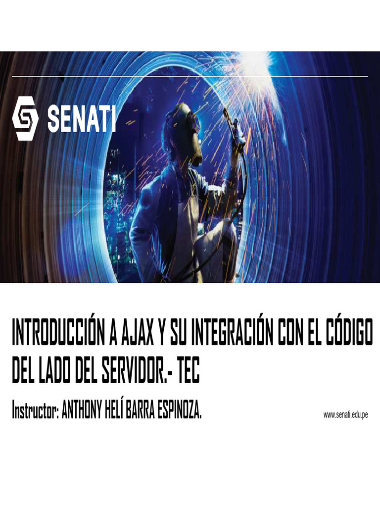 Clase Tec - Sem2 Sesion 1 - Dev-2 - 26 05 25 | PDF | Ajax (Programación) | Servidor web