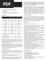 Fortichem: Composición y Dosis | PDF | Vitamina | Vitamina a