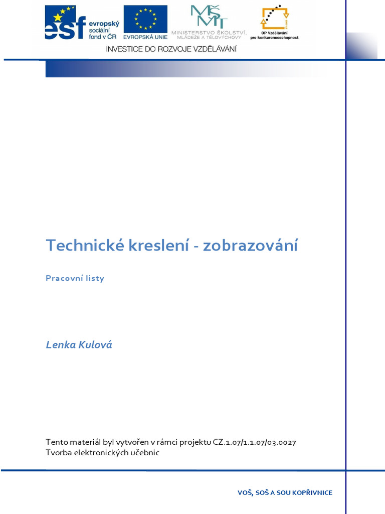 U26 Technicke Kresleni Zobrazovani | PDF