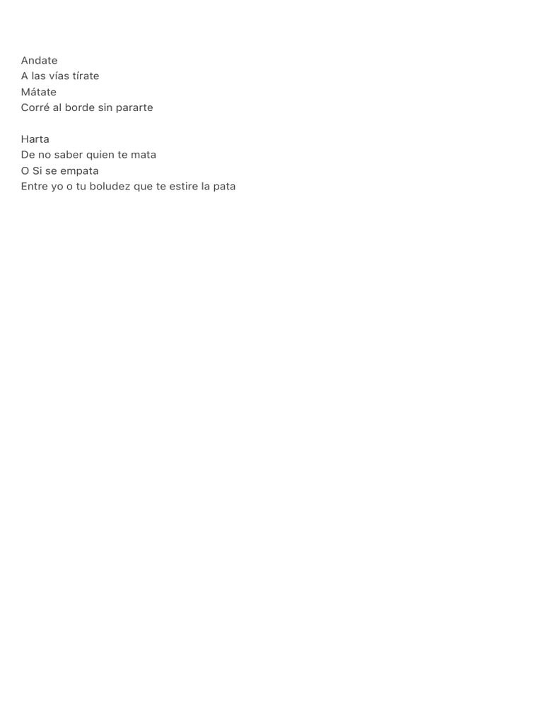 Andate | PDF