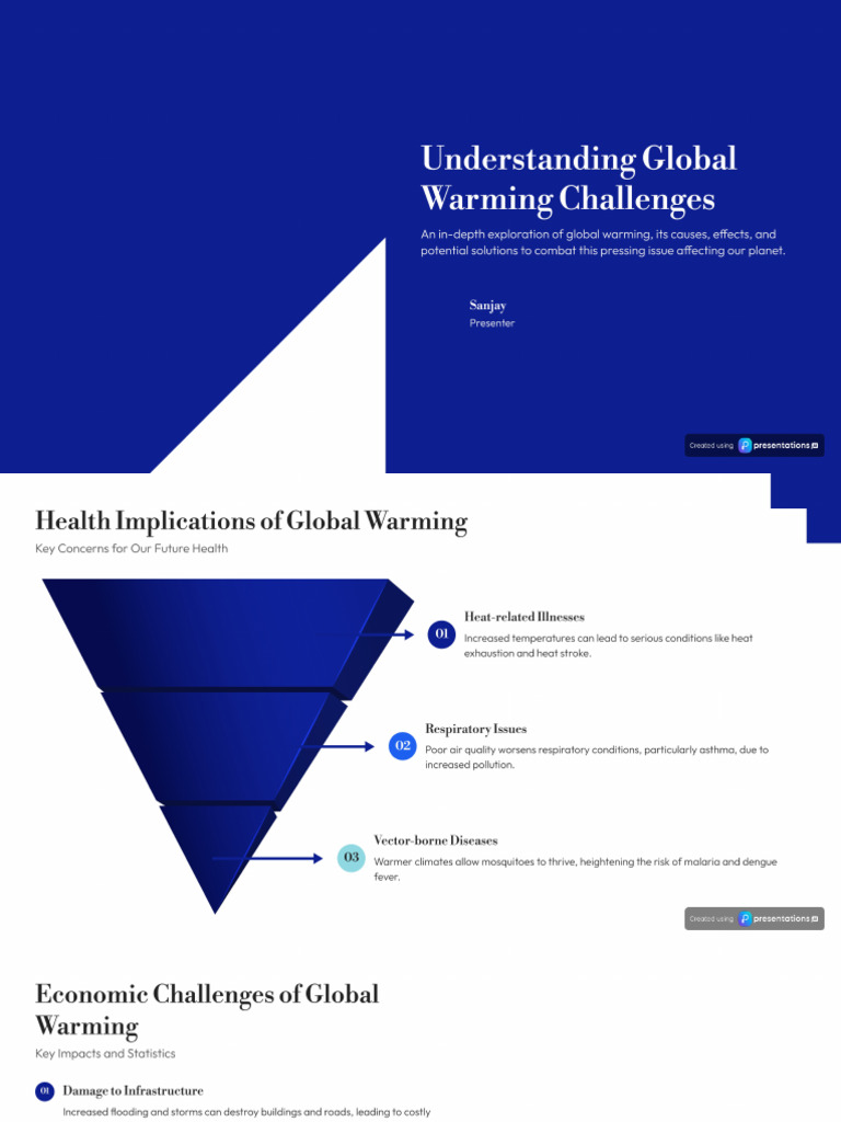 Understanding Global Warming Challenges and Solutions | PDF