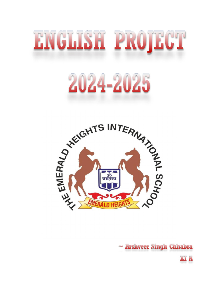 English Project | PDF