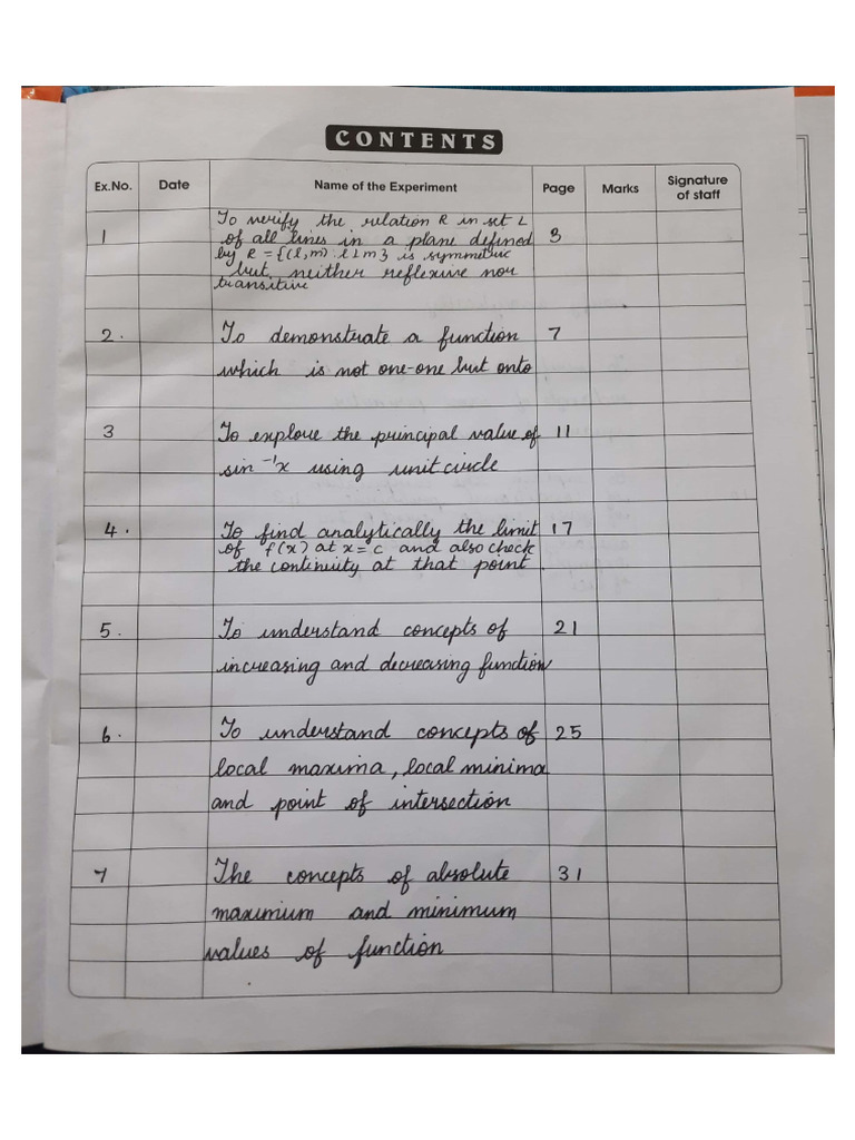 Maths Record 1 To 10 | PDF
