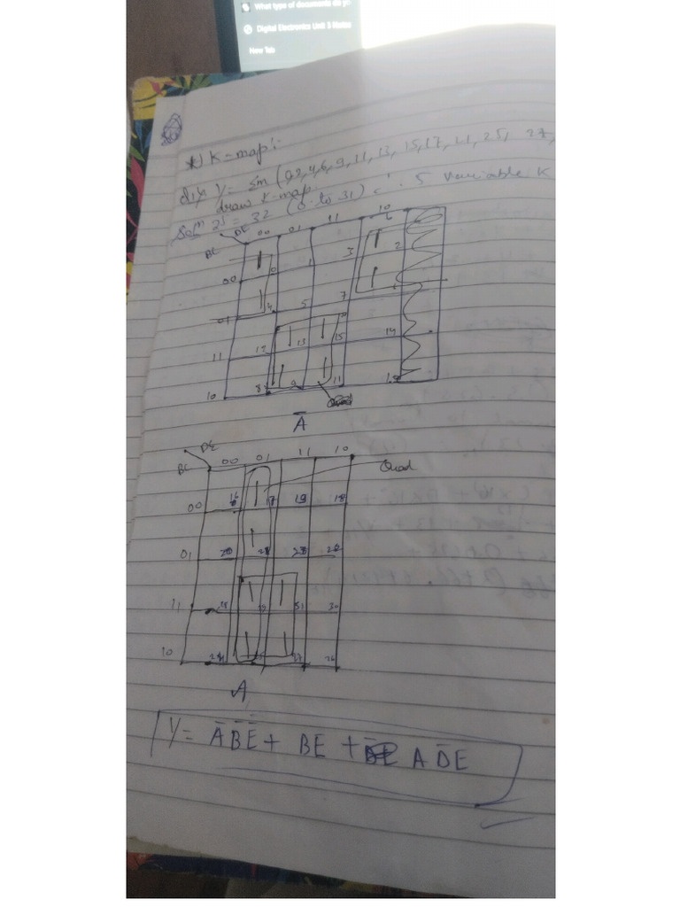 Kmap Digital Electronics Important Questions Aktu | PDF