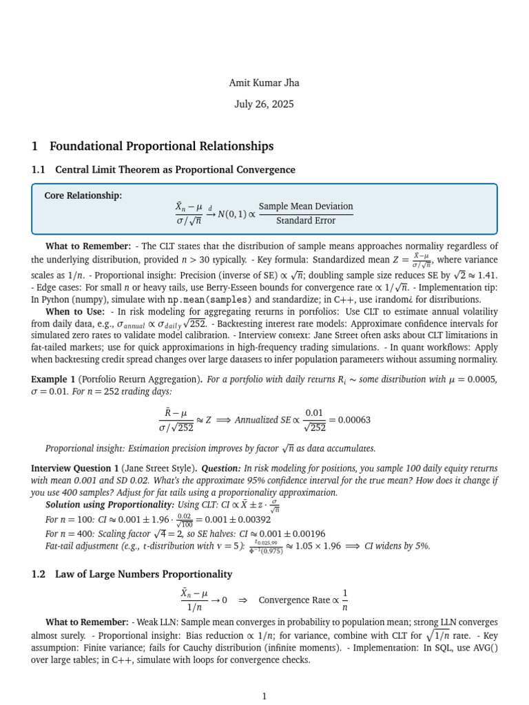 Quant Stats | PDF | Principal Component Analysis | Normal Distribution