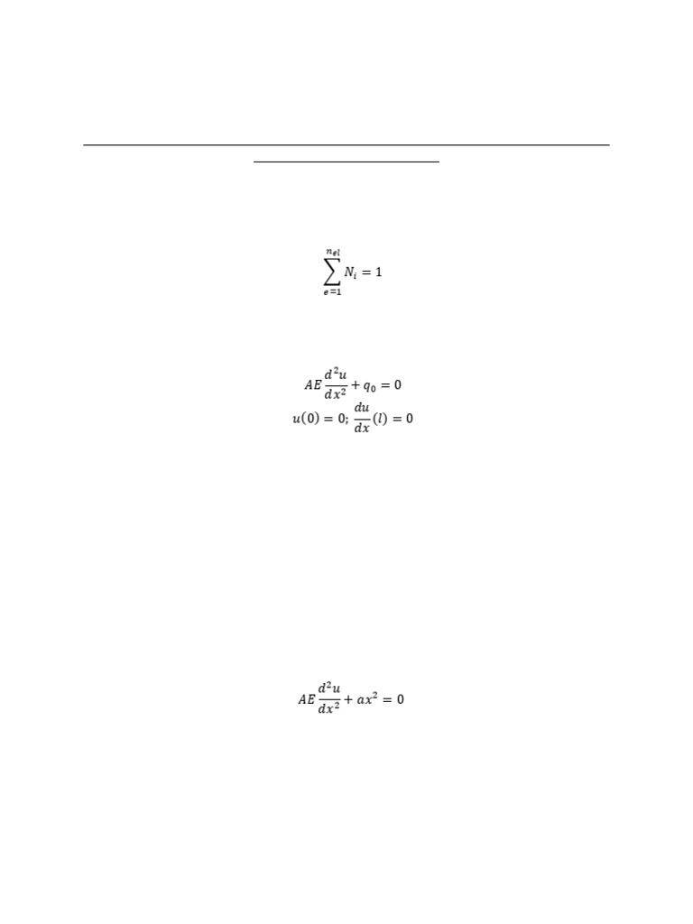 FEM Assignment: Bar Element Analysis | PDF | Finite Element Method ...