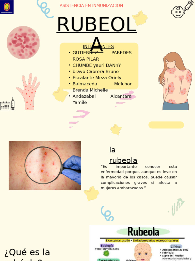 Grupo 1 Rubeola | PDF | Virología | Microbiología