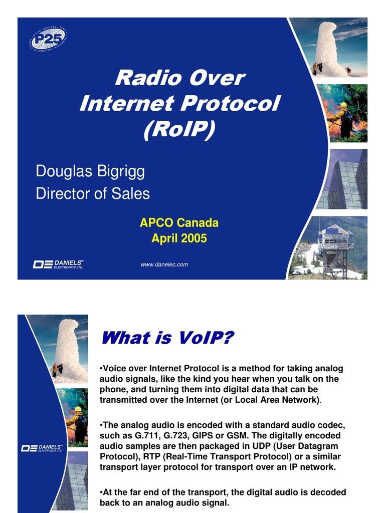 RoIP Presentation | Base Station | Voice Over Ip