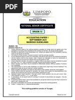 NSC Accounting Grade 12 May June 2025 P2 and Memo | PDF